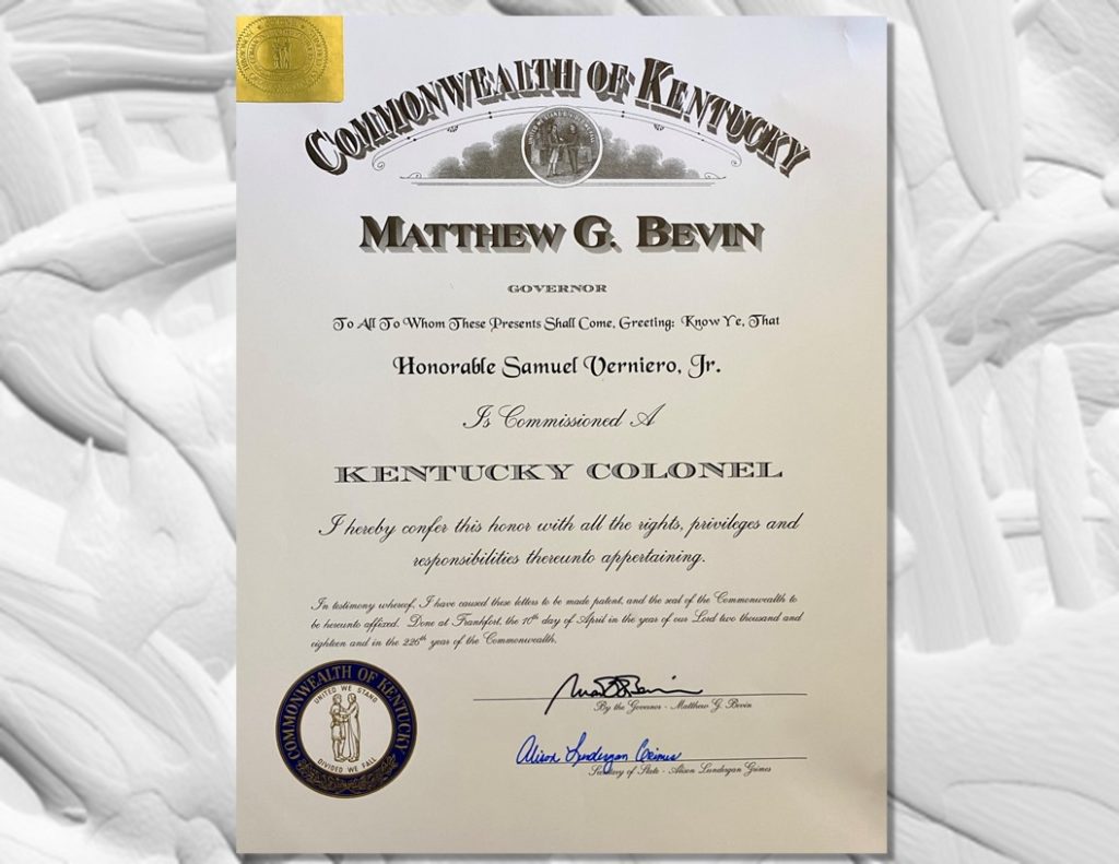 Commendations - The Verniero Commission Commendations