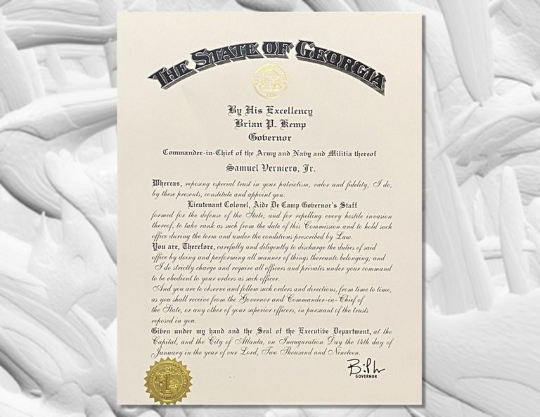 Commendations - The Verniero Commission Commendations