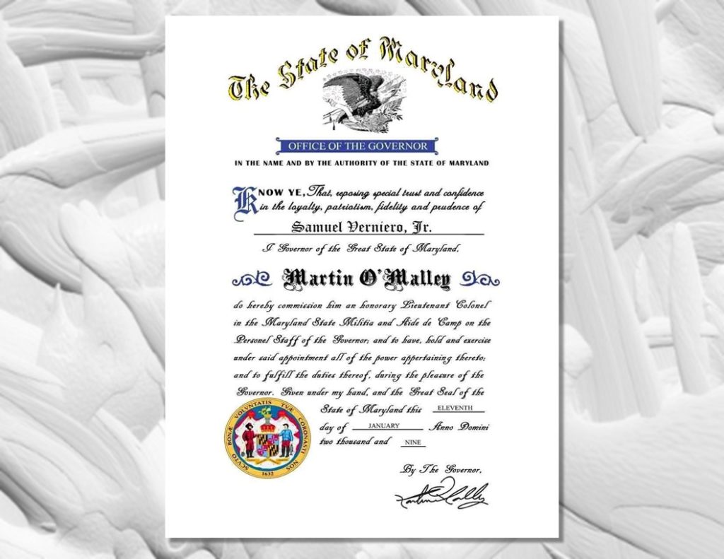 Commendations - The Verniero Commission Commendations