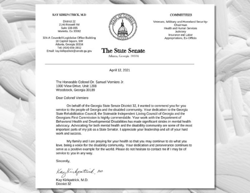 Commendations - The Verniero Commission Commendations